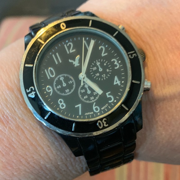 American Eagle Outfitters | Accessories | American Eagle Ae Black Band ...